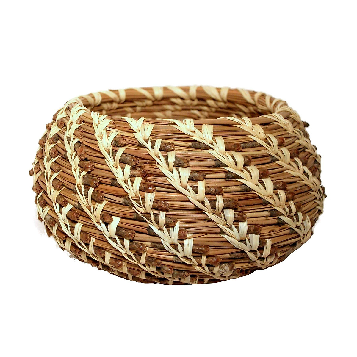 Traditional Craft Kits - Pine Needle - Basket Weaving Kit Set, Complete with Instructional Booklets and Basket Making Supplies