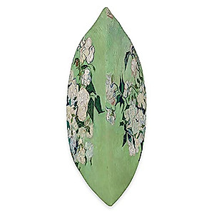 MasterpieceCafe Vincent van Gogh Art Collection Still Life Roses in a Vase by Vincent Van Gogh Throw Pillow, 16x16, Multicolor