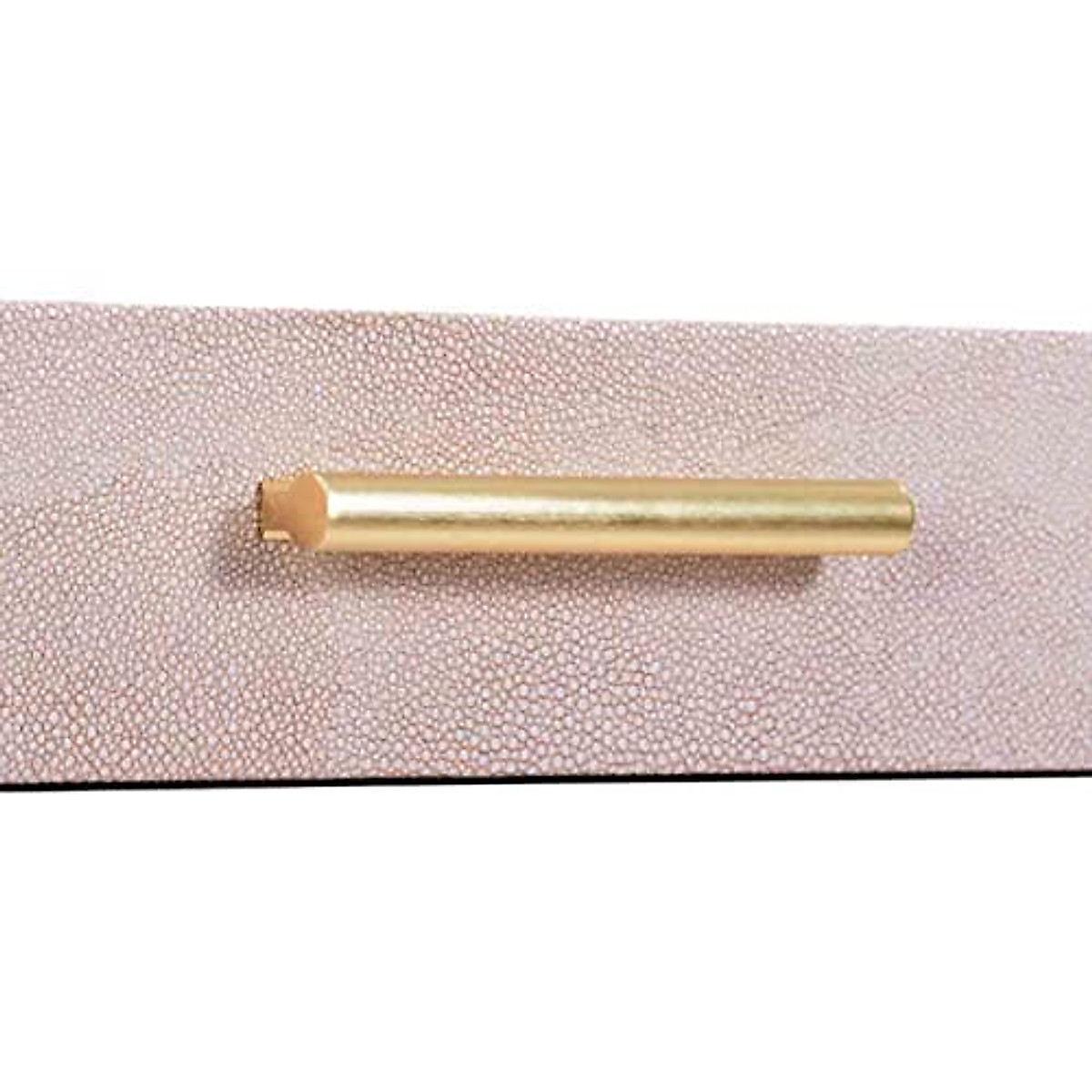Large Blush Sting Tray – by Alice Lane Home Collection – Pink Blush – Gold Finished Handles – Modern Elegant Decorative Tray – Home Décor, Kitchen, Bathroom, and Coffee Table