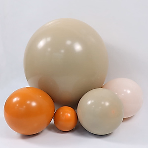 Orange Balloons Arch Kit-Double Stuffed Apricot Cream Peach Terracotta Balloons Garland Kit for Baby Shower Birthday Party Decorations