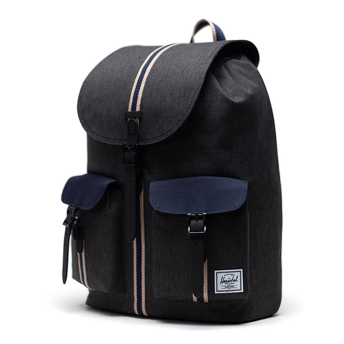 Herschel Supply Co. Dawson Black Crosshatch/Peacoat One Size