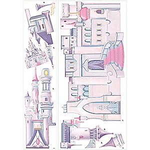 RoomMates RMK1546GM Disney Princess Castle Peel and Stick Giant Wall Decal