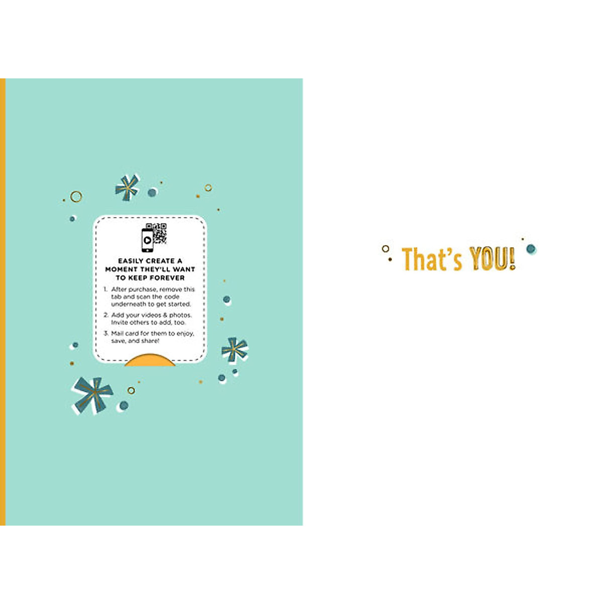 Hallmark Personalized Video Card for Birthday, Graduation, Nurse Appreciation, Congratulations, Thank You, Admin Professional Day —Amazing (Record Your Own Video Greeting)