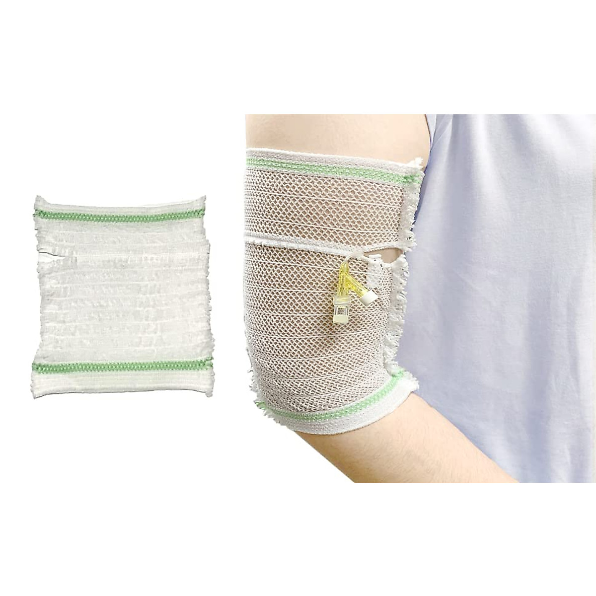 PICC Line Cover Sleeve - Arm Nursing PICC Shield Catheter Protector for Adult & Teenager, Elastic Net, Ultra-Soft, Breathable, Comfortable(XL)
