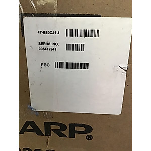 Sharp 4T-B80CJ1U 4T-B Series - 80" LED Display - 4K