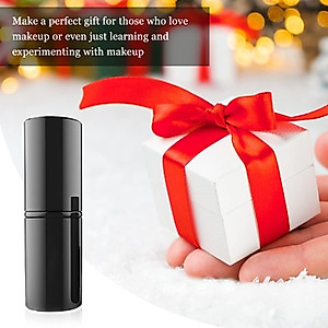 Falliny Retractable Kabuki Makeup Brushes, Travel Face Blush Brush, Portable Powder Brush with Cover for Blush, Bronzer, Buffing, Highlighter Flawless Powder Cosmetics