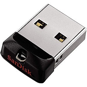 SanDisk Cruzer Fit CZ33 32GB USB 2.0 Low-Profile Flash Drive- SDCZ33-032G-B35