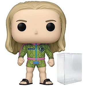 POP WWE: Matt Riddle Funko Vinyl Figure (Bundled with Compatible Box Protector Case), Multicolor, 3.75 inches