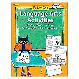 Teacher Created Resources Pete The Cat Language Arts Workbook