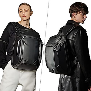 TAJEZZO Laptop Backpack Fit 15.6 Inch Notebook with USB Charging Port Durable 20L Travel Backpack Business Daypack