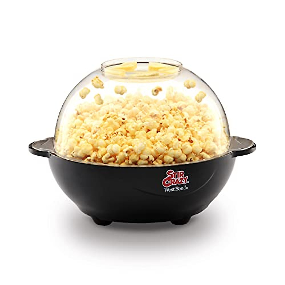West Bend Popcorn Machine, Stir Crazy Black