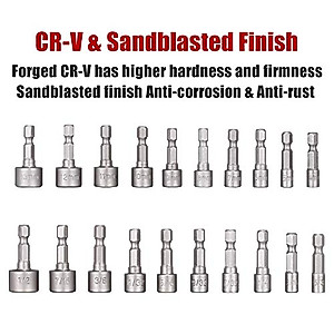 ARUCMIN 214-Piece Screwdriver Bit Set S2 Steel Drill bit set Power Bit Set with Security Bits