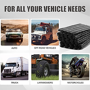 AWELCRAFT Tire Repair Strings 90pcs 4" Black, Automotive Tool Tire Repair Plugs for Tubeless Off-Road Tires Car, Bike, ATV, UTV, Wheelbarrow, Mower