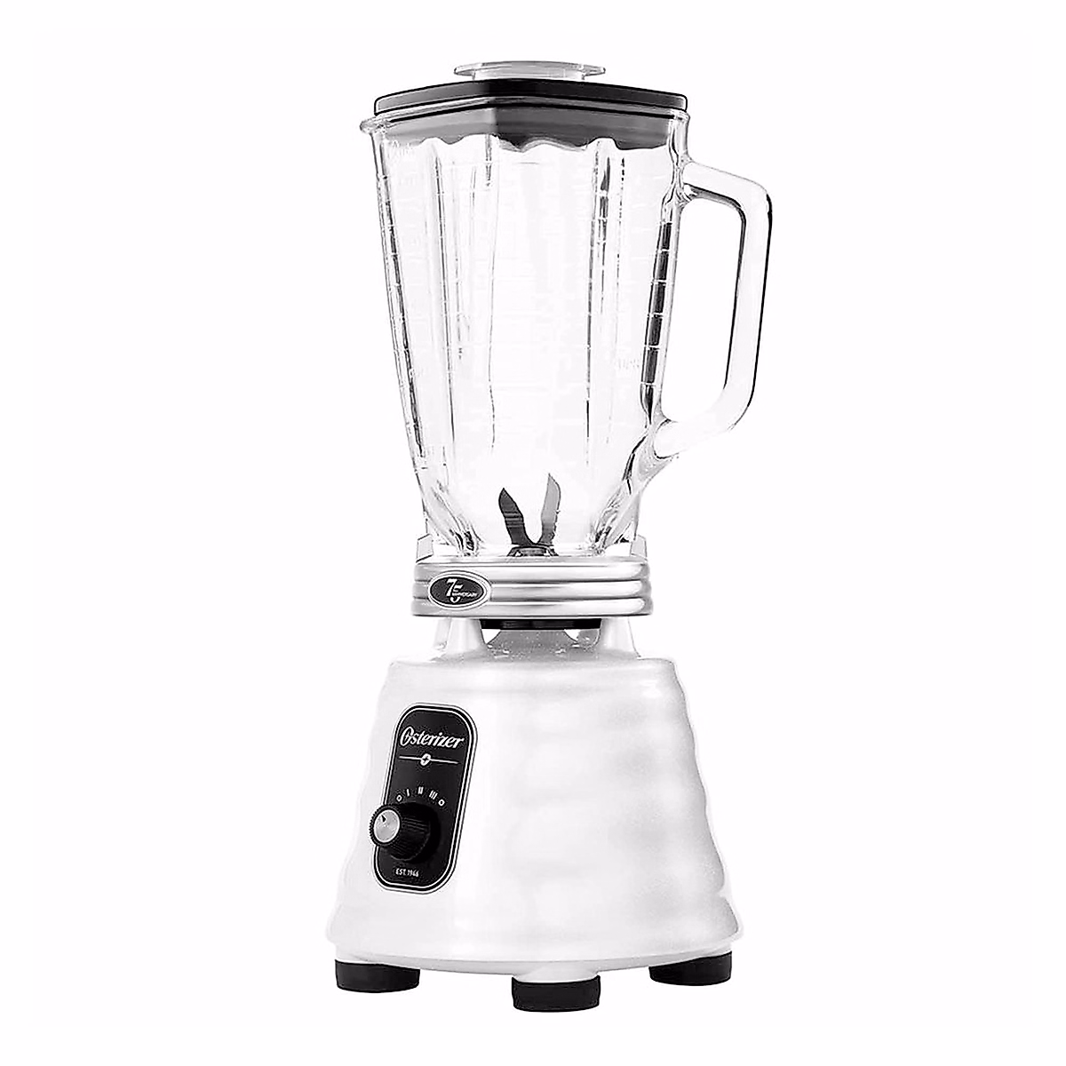 Osterizer Limited Edition 75 Years BLSTSE75 Blender with 1.25 L Capacity Glass Jar, 3-Speed ​​Knob and 6 Times Stronger Motor