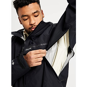 Burton Men's Standard Veridry Gore-TEX Rain Jacket, True Black, Large