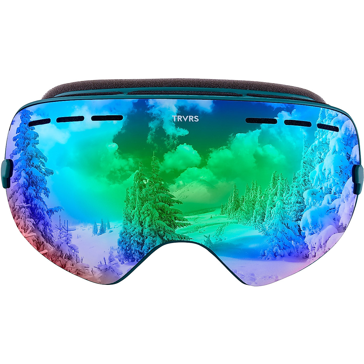 Retrospec G2 Ski and Snowboard Goggles for Men and Women, With Magnetic 100% UV Blocking, Anti-Scratch and Anti-Fog Lenses for Protection and Comfort One Size Fits Most