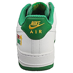 Nike Men's Air Force 1 DX1156 100 West Indies, White/White-classic Green, 10.5