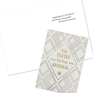 Hallmark Business (25 Pack) Assorted Greeting Cards (New Home and Referral) for Realtors, Real Estate Agents and Insurance Agents