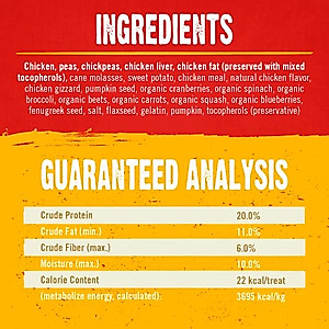 Stella & Chewy’s Freeze-Dried Raw Coated Dog Biscuits – Cage-Free Chicken Recipe – Protein Rich, Grain Free Dog & Puppy Treat – Great Snack for Training & Rewarding – 9 oz Bag