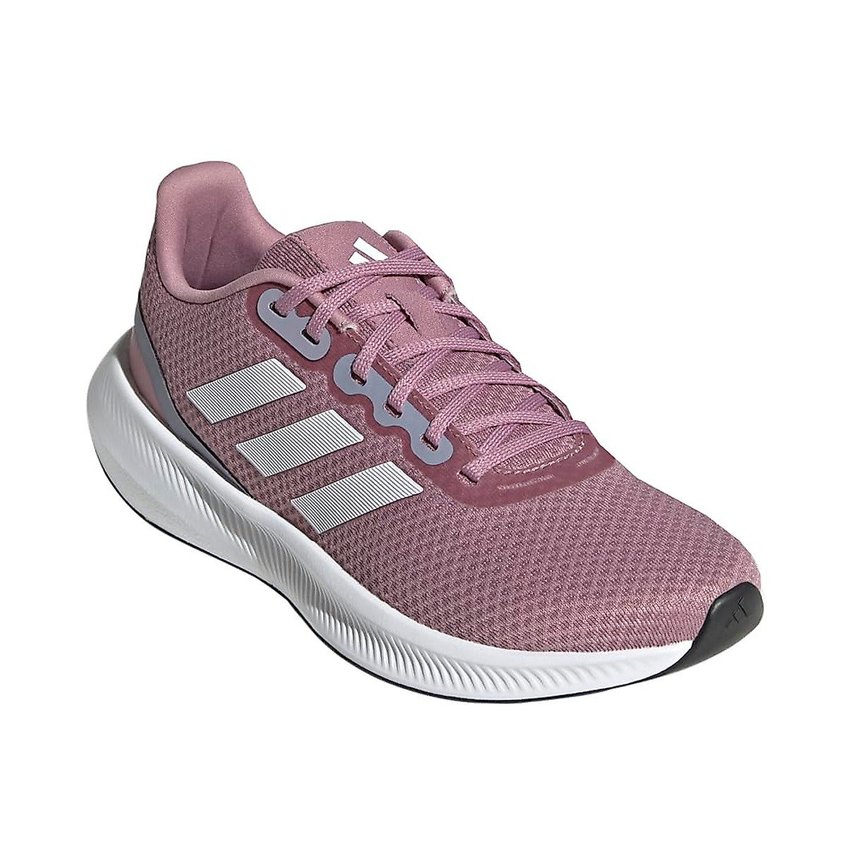 adidas Women's Runfalcon 3.0 Sneaker, Wonder Orchid/White/Core Black, 7