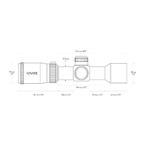 XB1 Crossbow Scope 1.5-5x32 (250-425 fps), 1", IR, XB1 SR