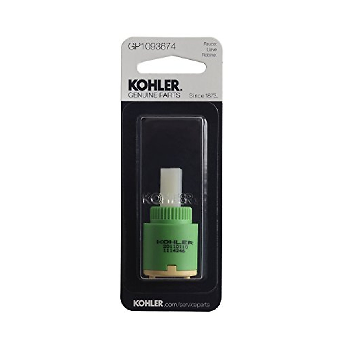 KOHLER GENUINE PART GP1093674 KITCHEN FAUCET VALVE, Green
