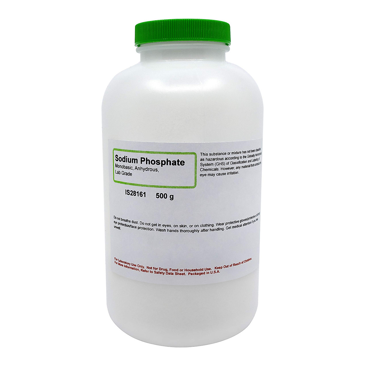 ALDON Innovating Science Laboratory-Grade Sodium Phosphate, Monobasic, Anhydrous, 500g - The Curated Chemical Collection