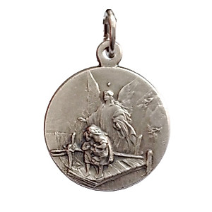 I G J The Saint Guardian Angel Medal - The Patron Saints Medals