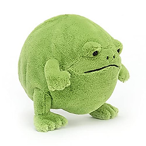 Jellycat Ricky Rain Frog Stuffed Animal, Medium 7 inches | Amphibian Plush Toy | Classic Children's Gift