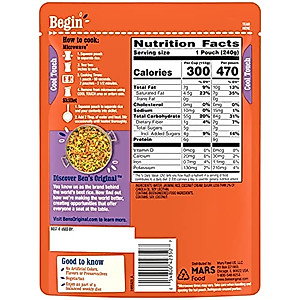 BEN'S ORIGINAL Ready Rice Coconut Jasmine Flavored Rice, Easy Dinner Side, 8.5 OZ Pouch (Pack of 12)