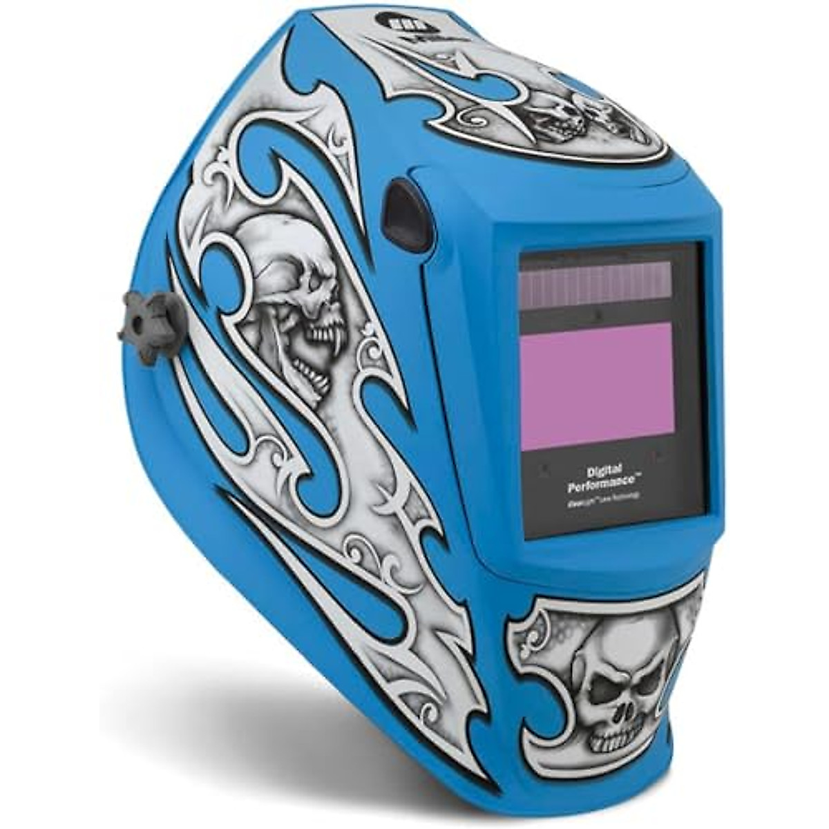 Miller 289808 Digital Performance Welding Helmet (Crusher) - Auto-Darkening Welding Helmet with Clearlight 2.0 Technology - Lightweight Welding Hood - Welding Mask Head Protection Gear