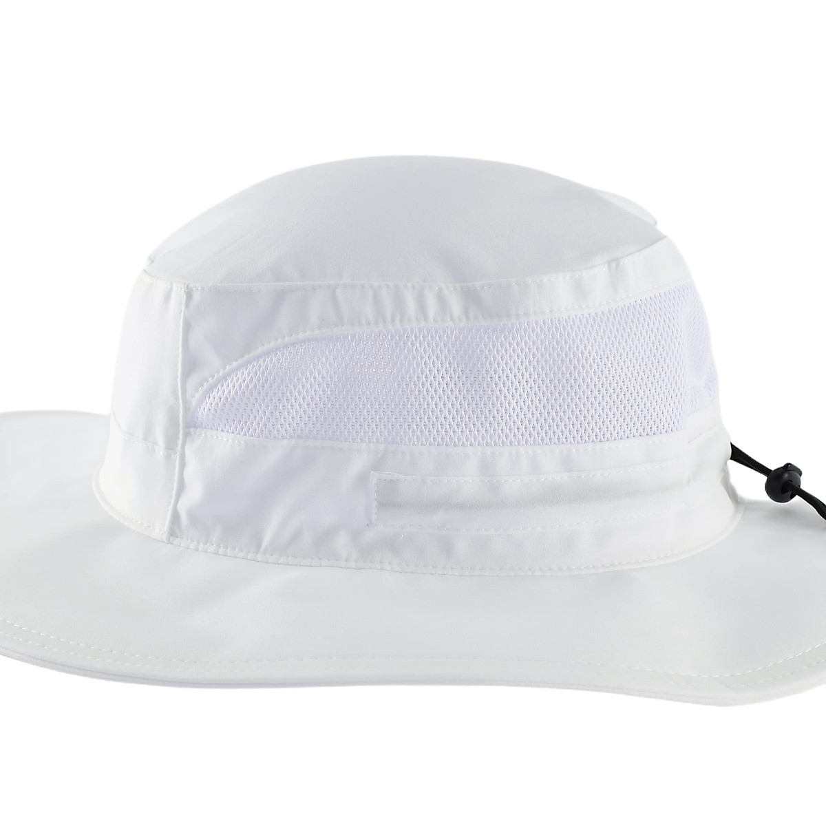 Connectyle Women's UPF 50+ Safari Sun Hat Breathable UV Protection Fishing Hat (White)