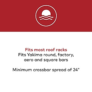 YAKIMA - SweetRoll Rooftop Mounted Boat Loader and Rack for Vehicles, Carries 1 Boat