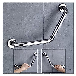 BKBXRSYR Grab Bars Grab Bar Shower Grab Rail Toilet Handrail Shower Safety Handle for Bathtub Toilet Bathroom Kitchen Stairway Handrail Applicable to Living Alone-Rosegold-B(Golden,Animal Horse)