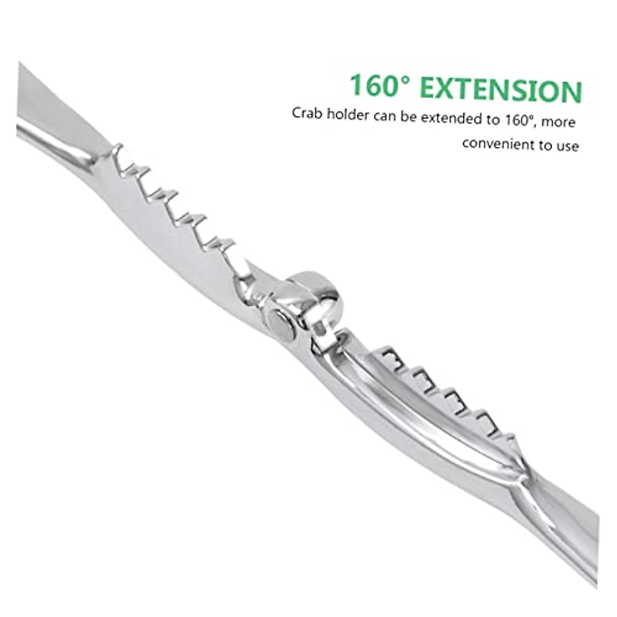 Cabilock 1pc Crab Tools Walnut Stainless Steel Bottle Opener Crab Leg Crackers Household Tools Seafood Opener Home Crab Tools Crab Pliers Tool Crab Pliers Tools Biscuit Lobster Crab