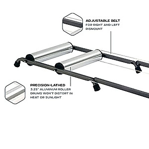 Saris Aluminum Rollers Indoor Bike Resistance Trainer Cycling Exercise Training Enhance Your Balance For Mountain Biking, Racing & Strength Training