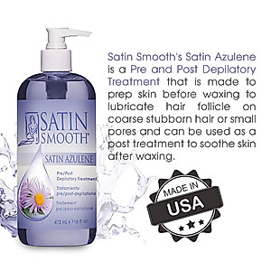 Satin Smooth Azulene Pre/Post Depilatory Treatment, 16 oz