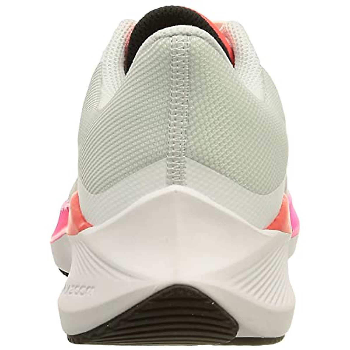 Nike Women's Running Shoe, White Black Bright Crimson Total Orange, 11