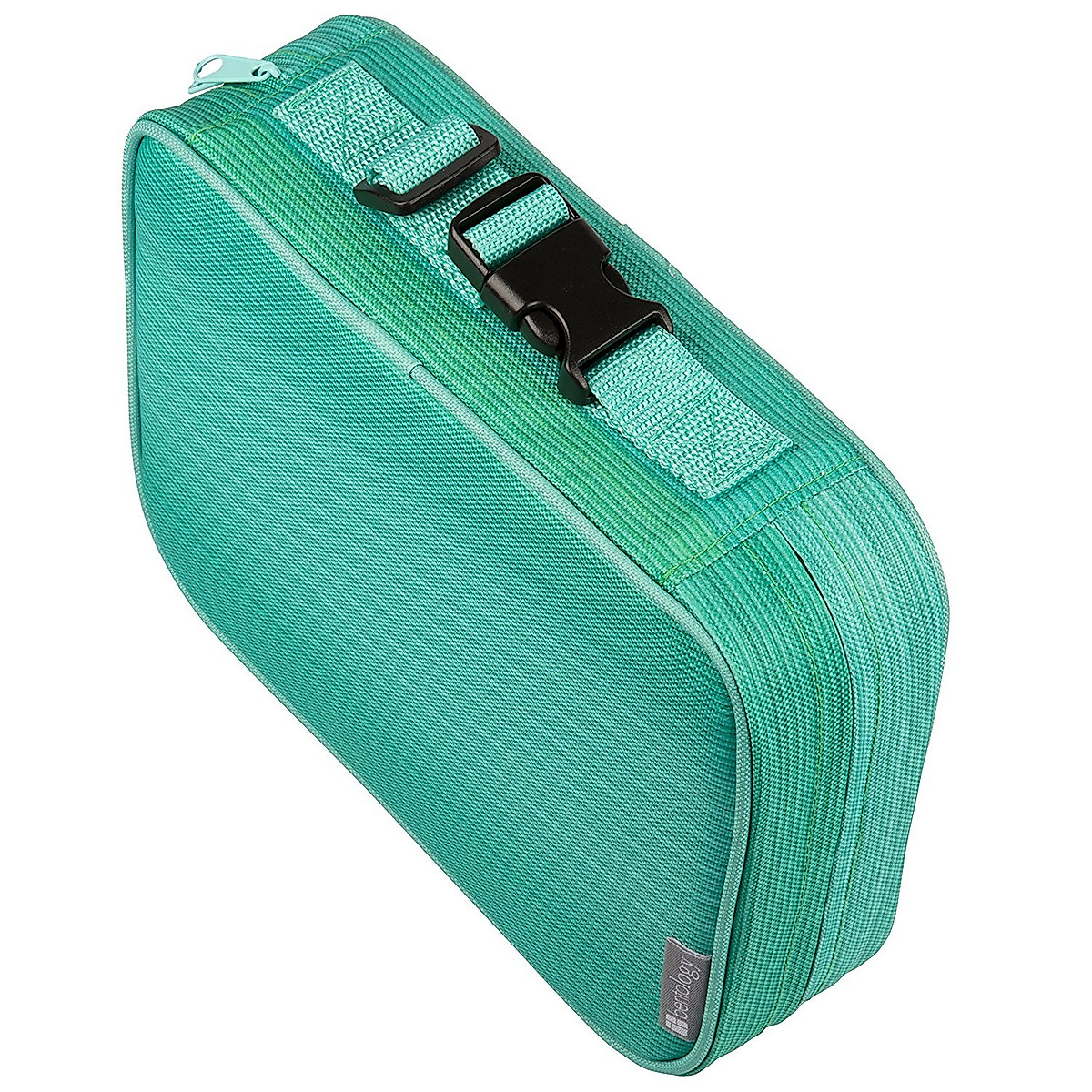 Bentology Lunch Box for Girls - Kids Insulated, Durable Lunchbox Tote Bag Fits Bento Boxes, Containers and Bottles, Back to School Lunch Sleeve Keeps Food Hotter or Colder Longer - Turquoise