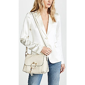 See by Chloe Women's Joan Small Shoulder Bag, Cement Beige, Off White, One Size