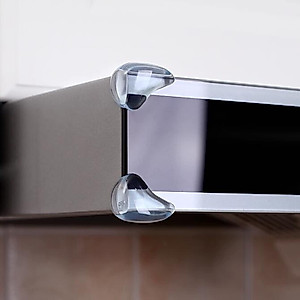 Anti Collision Safety Corner Protectors with Adhesive, Prevent Child Head Injuries Desk and Furniture Against Sharp Corners for Kids, Keep Child Safe, 10 Pack