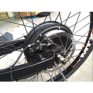 NBPOWER 90km/h max Speed LCD Display,80A Sine Wave Controller,3000w Ebike kit 48V-72V 3000w E Bike Conversion Kit (Rear 29inch)