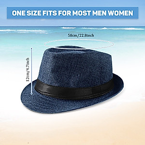 Tarpop 10 Pcs Hats for Men Women with Brim Unisex Newsies Hat Gangster Cap 1920s Party Accessories (Mixed Colors, Simple Style)