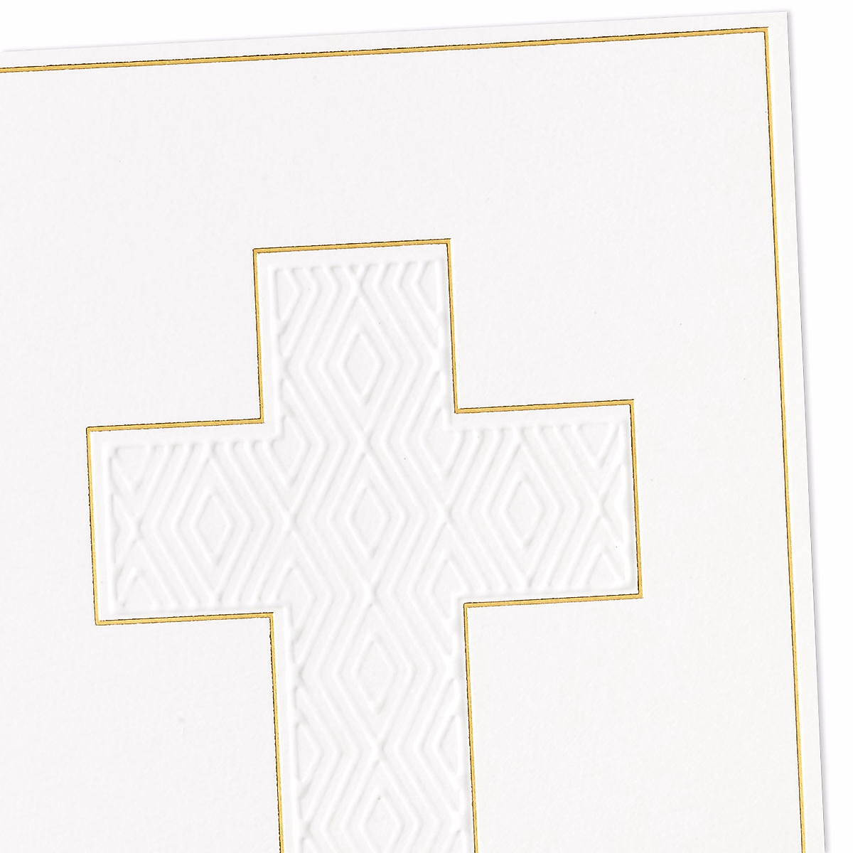 Hallmark Religious Easter Cards, Gold Cross (20 Blank Cards with Envelopes) for Confirmations, Baptisms, Weddings, Clergy Appreciation