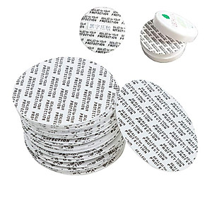 NANSHINE 500pcs 20mm/ 0.79" Pressure Activated Seals Cap Liners Foam Sealing inserts for Glass & Plastic Jar Bottles Containers No Induction Sealer Needed