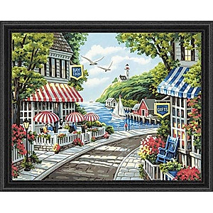 Dimensions Paint by Number 14x11 Cafe, None