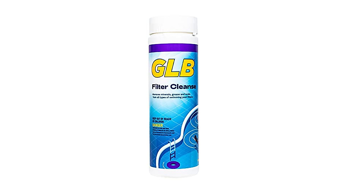 GLB Pool & Spa Water Filter Cleaner - Maintains Efficient Pool Filters