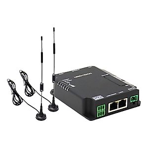 LINOVISION Rugged and Versatile Cellular Router & 4G DTU with RS485, Industrial 4G LTE WiFi Router with Dual SIM Cards Slot, Supports AT&T and T-Mobile