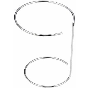 Shimomura Plastics 38125 Plastic Bag Holder, Made in Japan, Easy to Clean, Easy to Clean, Tsubamesanjo Tsubame Sanjo Stand, Triangular Corner Replacement, Trash Can Simple, Round, Large, Vegetable