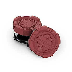 KontrolFreek FPS Freek Call of Duty: WWII for PlayStation 4 Controller (PS4) | Performance Thumbsticks | 2 High-Rise Concave | Red